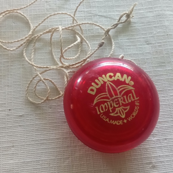 Duncan Imperial | Toys | Vintage Toy Duncan Imperial Yoyo Red Made In ...